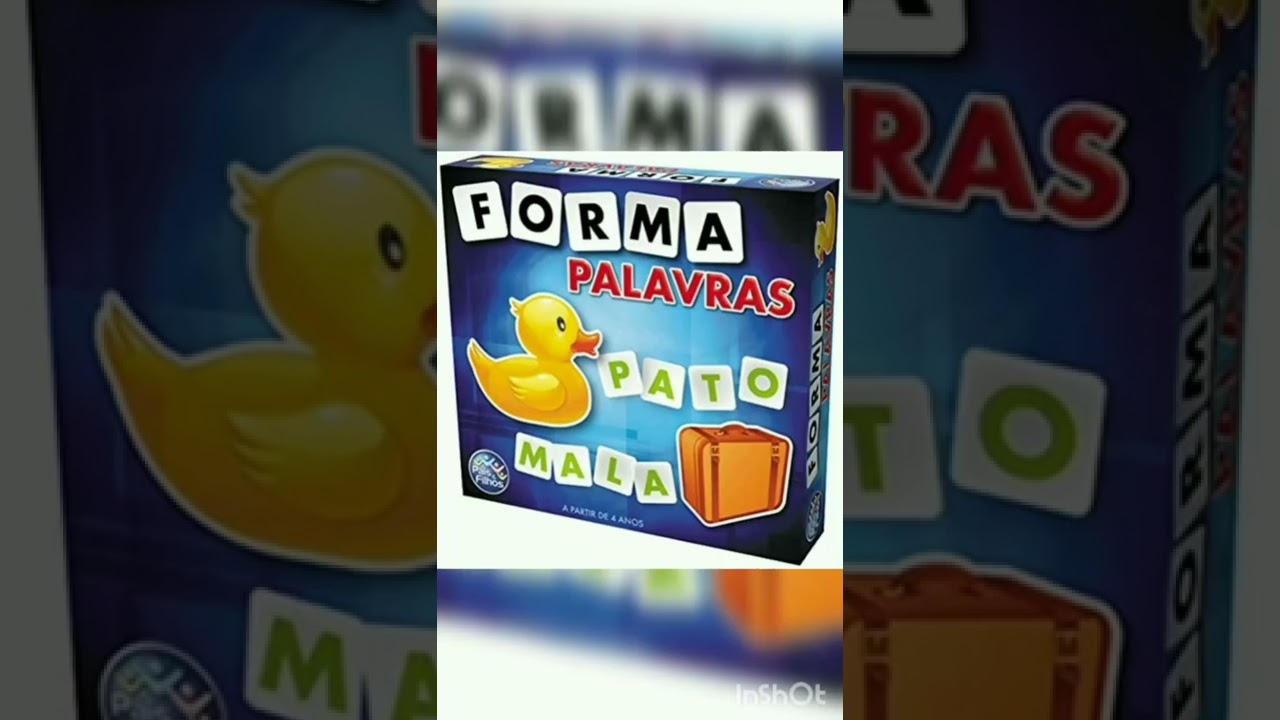 Jogo Educativo Forma Palavras 160 Letras Pedagógico Alfabetização #shorts #shortsfeed #viral #toy #f