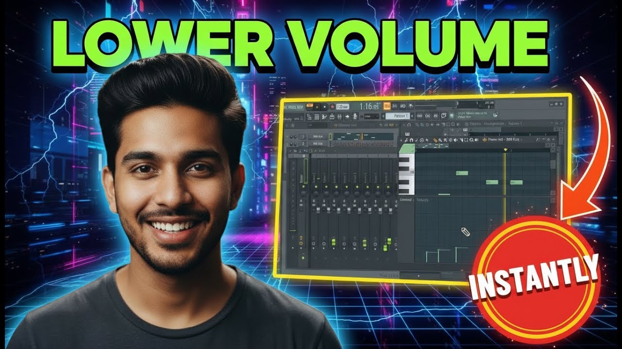 How to Lower Pattern Volume in FL Studio | Mix Balance Tutorial