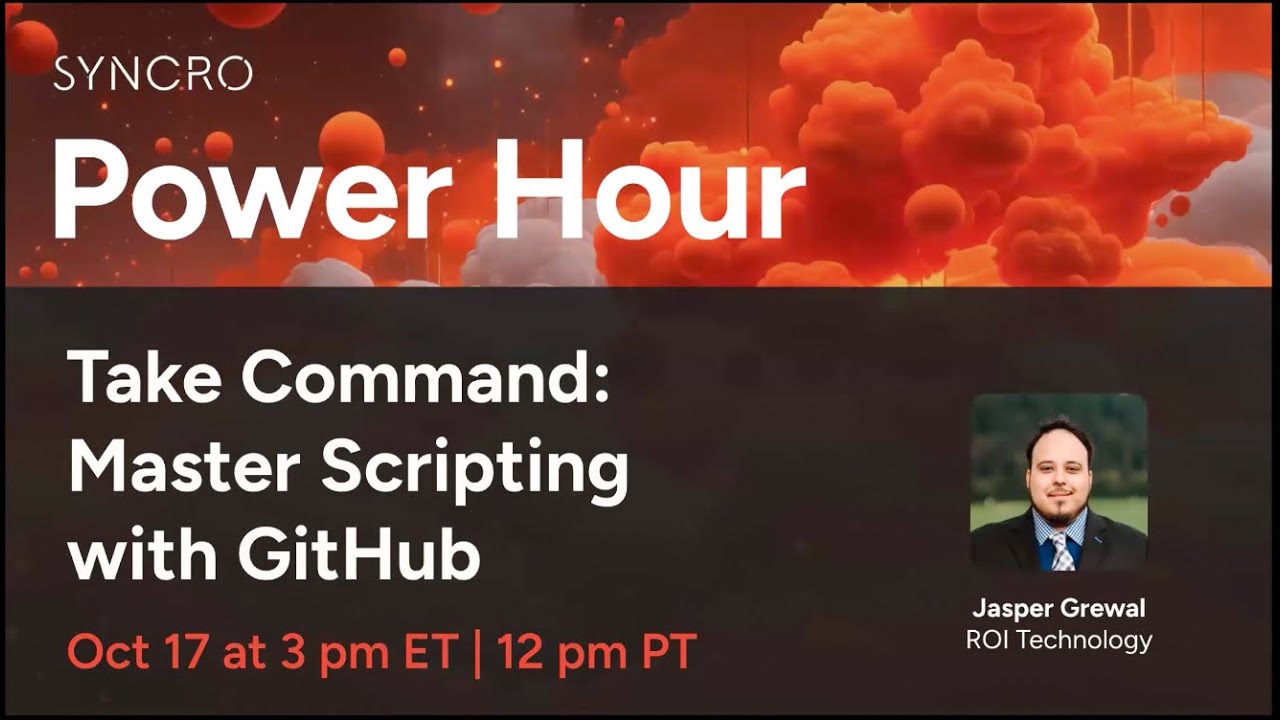 Take Command: Master Scripting with GitHub