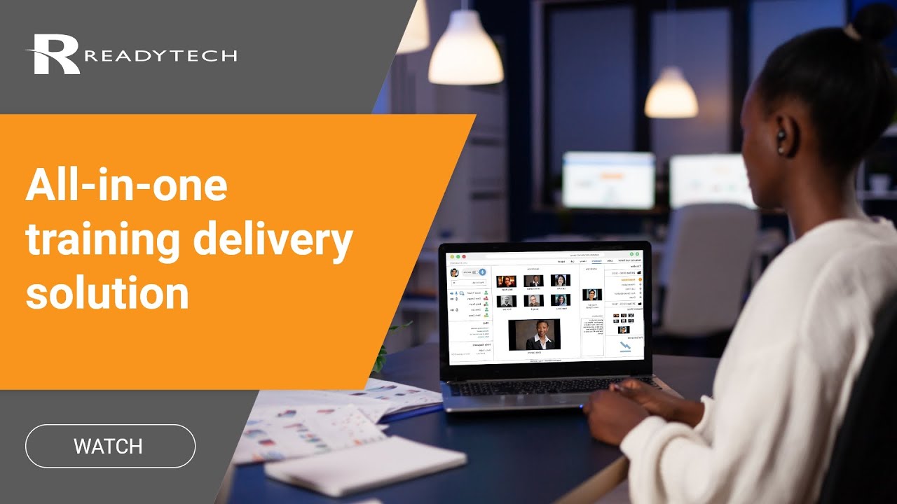 ReadyTech - All-in-one virtual training delivery solution #vilt #virtualtraining