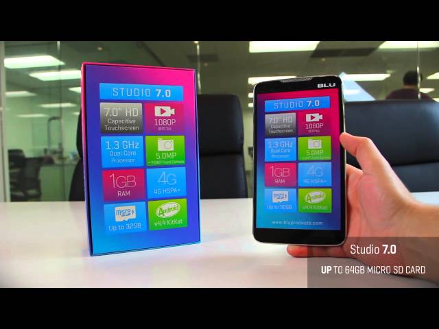 Blu Studio 7.0 launched as "the world's first 7-inch smartphone", costs ...
