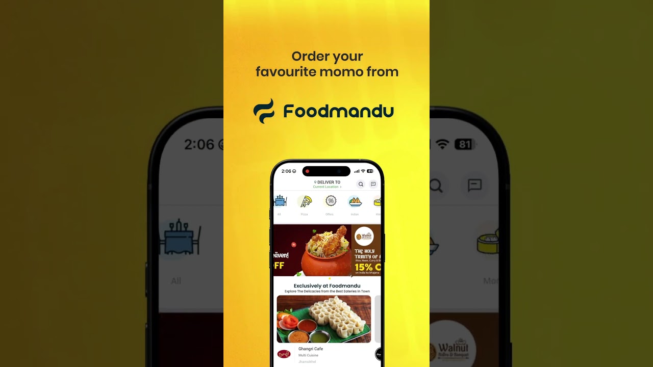 Momo cravings? Order yours from Foodmandu!