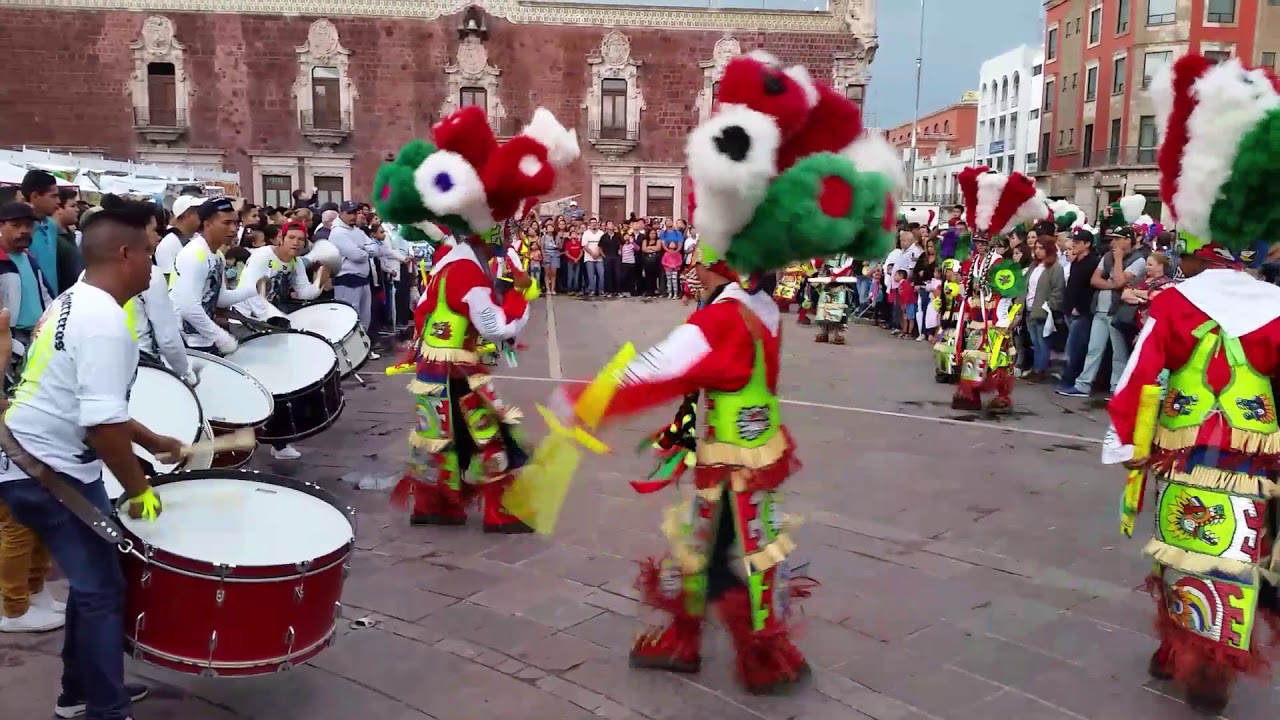 Danza de matlachines, Toltecas casta de guerreros, Romería 2017.