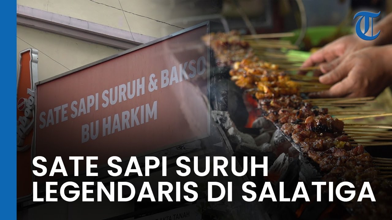 Punya Cita Rasa yang Khas, Sensasi Sate Sapi Suruh Legendaris di ...