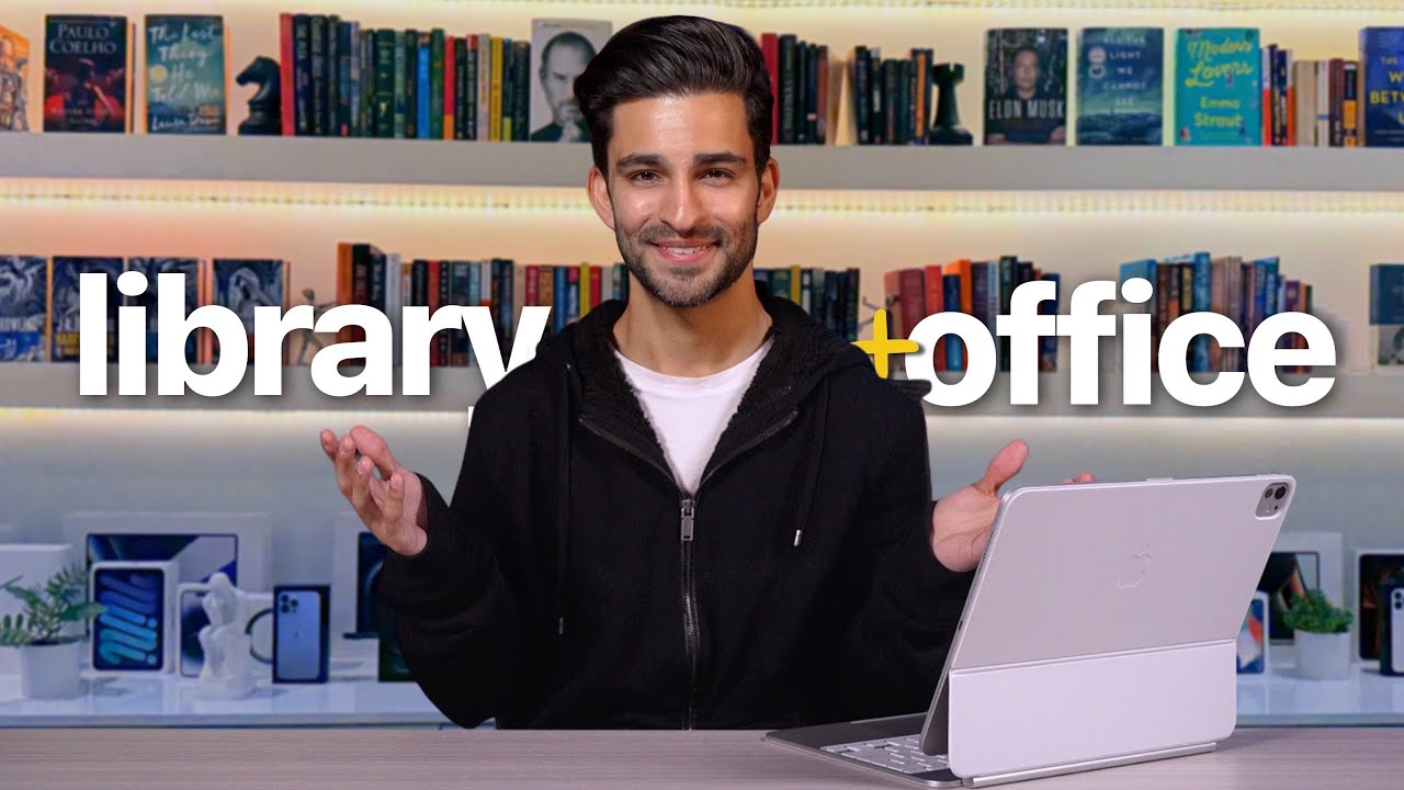 Inside My Dream Library + Creator Office — The Setup I Always Wanted!