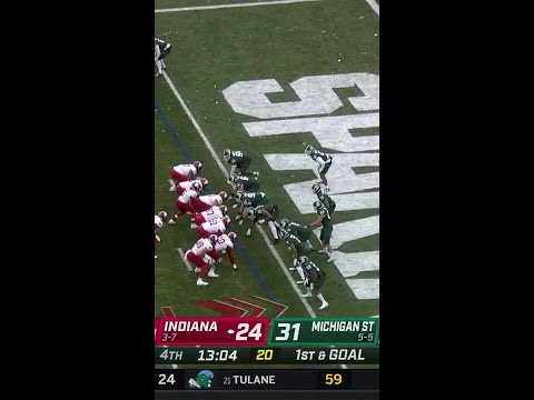 Indiana's Josh Henderson Evens it Up at Michigan State | Indiana Football