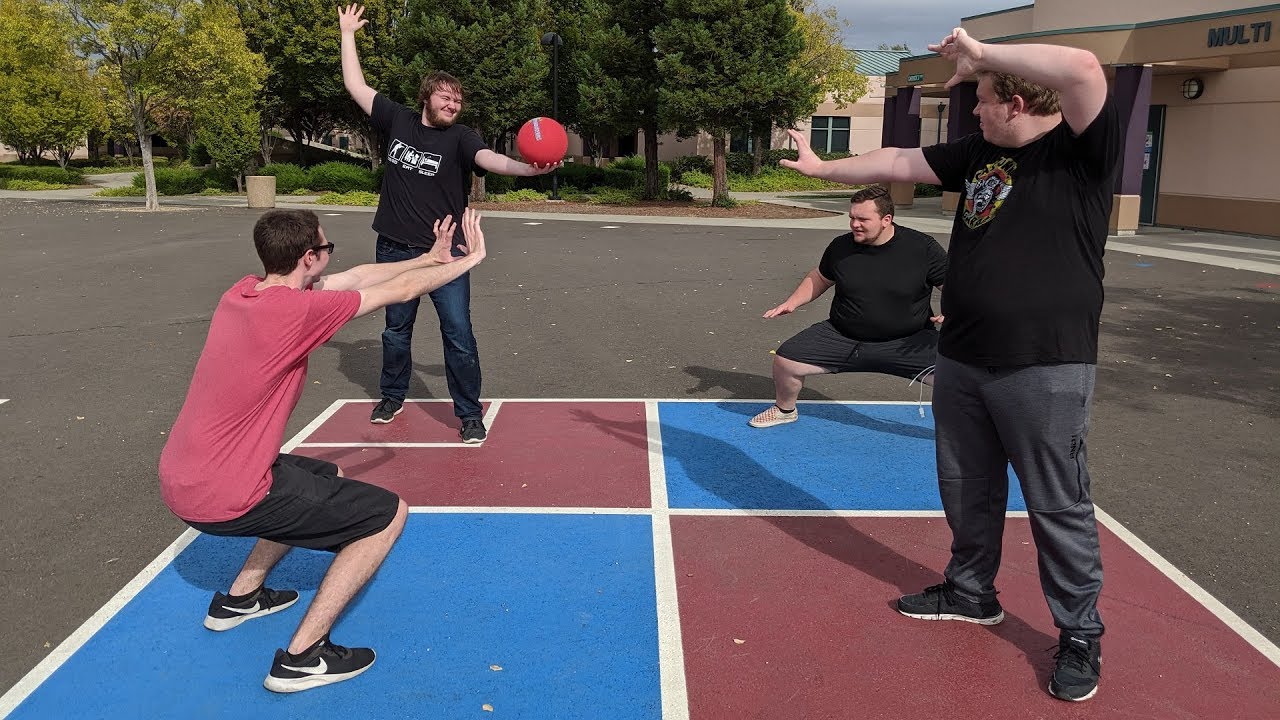 Four Square At My Elementary School!