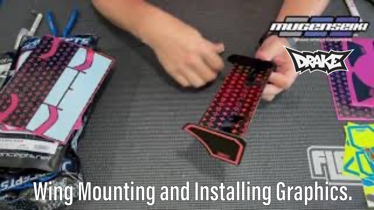 Wing Mounting and Installing Graphics.