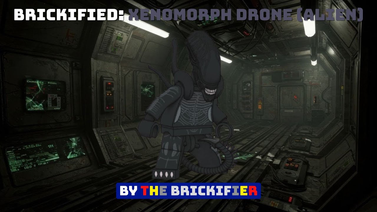 Brickified: Xenomorph Drone (Alien)