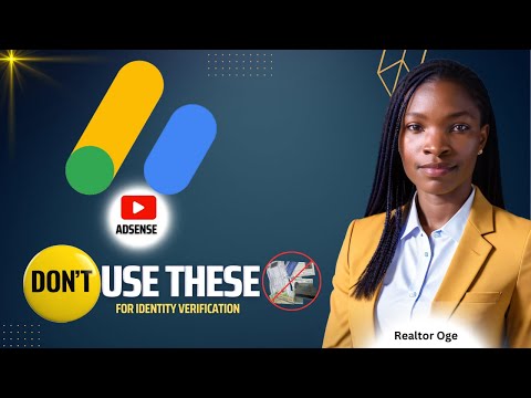 GOOGLE ADSENSE IDENTITY VERIFICATION: Documents Not Accepted