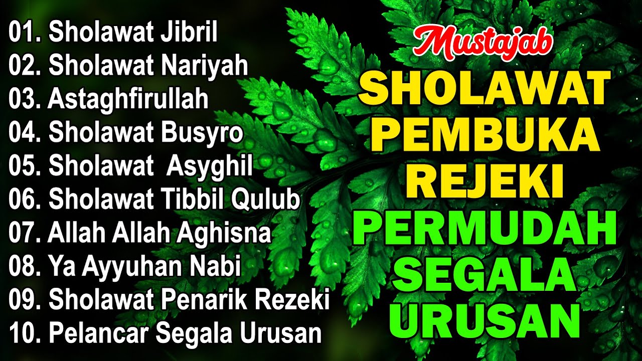 KUMPULAN SHOLAWAT VIRAL TERBARU 2024 | SHOLAWAT JIBRIL PEMBUKA REJEKI, SHOLAWAT BUSYRO, NARIYAH