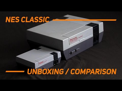 Nintendo: NES Classic – Unboxing & Comparison – SOMEFRESHGUYS