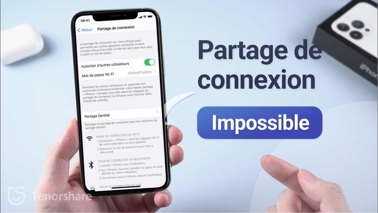 Partage de connexion : mode d’emploi Android et iPhone