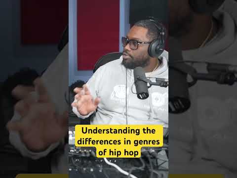 Understanding the difference in the genres of Hip Hop helps define the culture