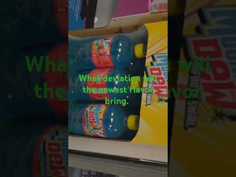 NEWEST Mountain dew flavor 😋 Whats the conspiracy gonna be
