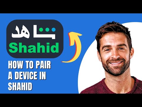 How to Pair a Device in Shahid