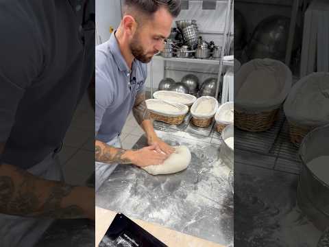 How to SHAPE SOURDOUGH ? With French Baker #food #bread
