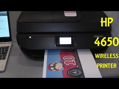 HP 4650 Wireless Printer Unboxing and Setup