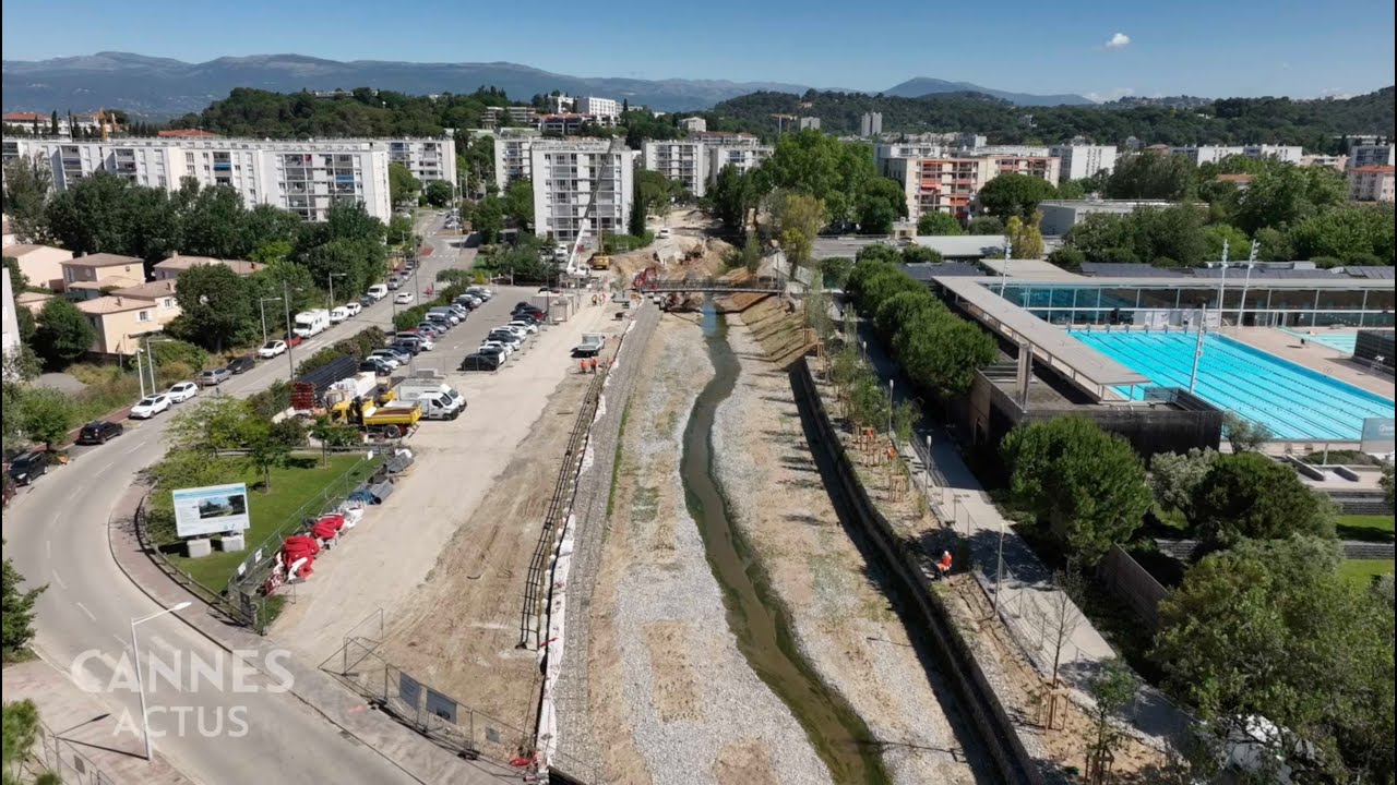 Découverte des aménagements du cours d'eau de la Frayère à Cannes ...