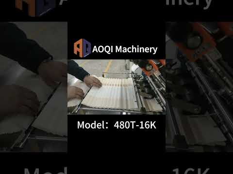 480T-16K automatic and easy to operate paper folding machine