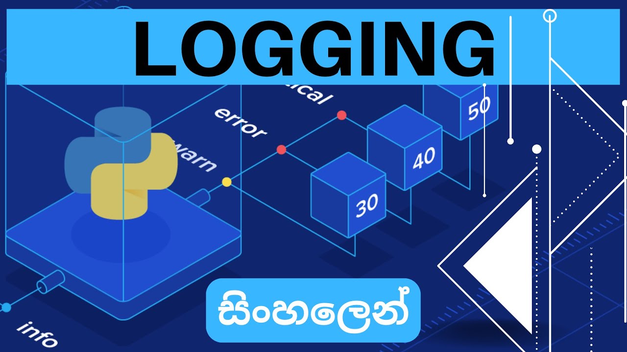 Logging in Python | Python Tutorial | Sinhala