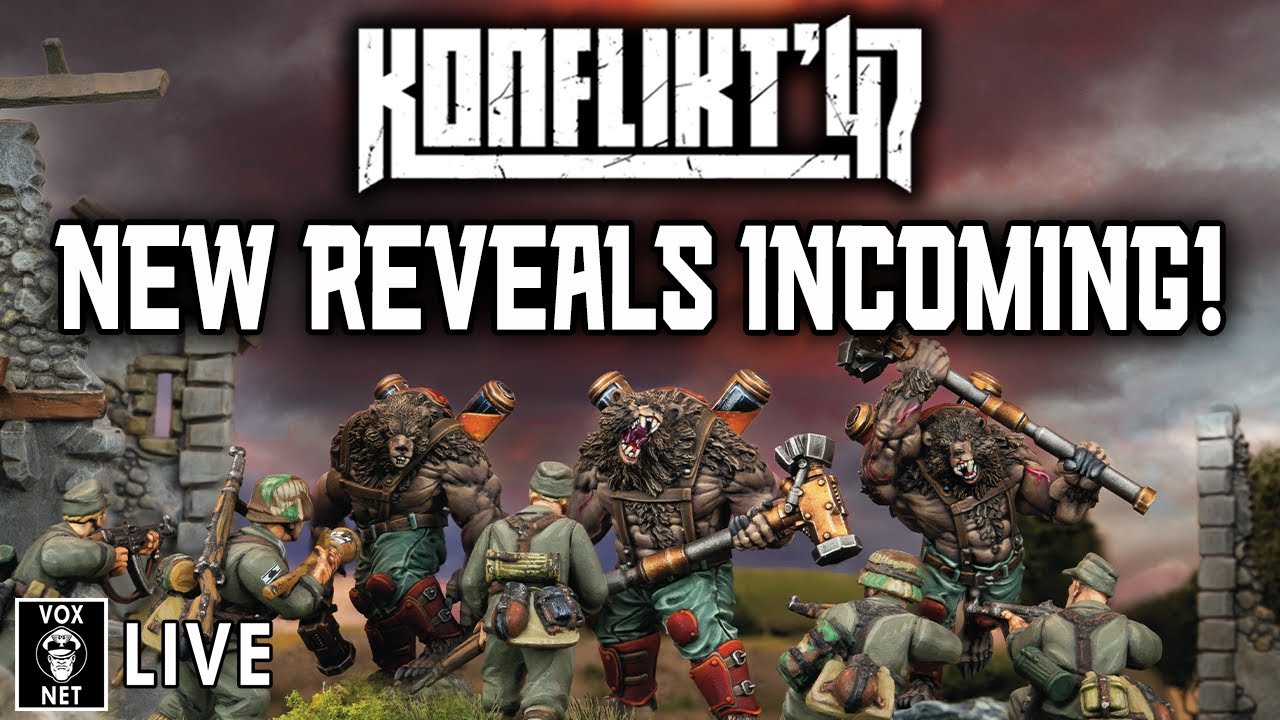 I Got the NEW Konflikt '47 AND Bolt Action Plastic Models EARLY! | Hobby & Chill