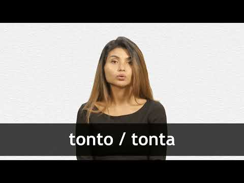 English Translation of “TONTO” | Collins Spanish-English Dictionary