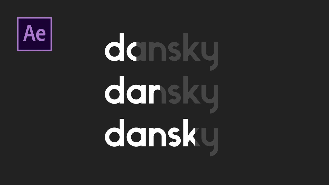 Animating Logos in After Effects | THE QUICK & EASY METHOD