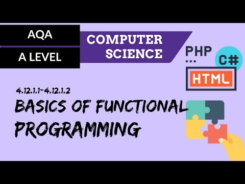 Learn AQA A Level Basics of functional programming - Mind Luster