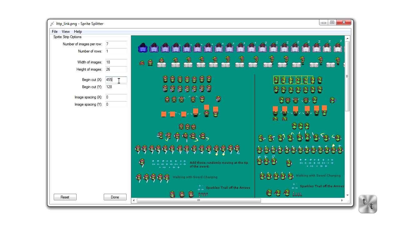 Easily Create Sprite Strips/Sheets with Sprite Splitter [HD]