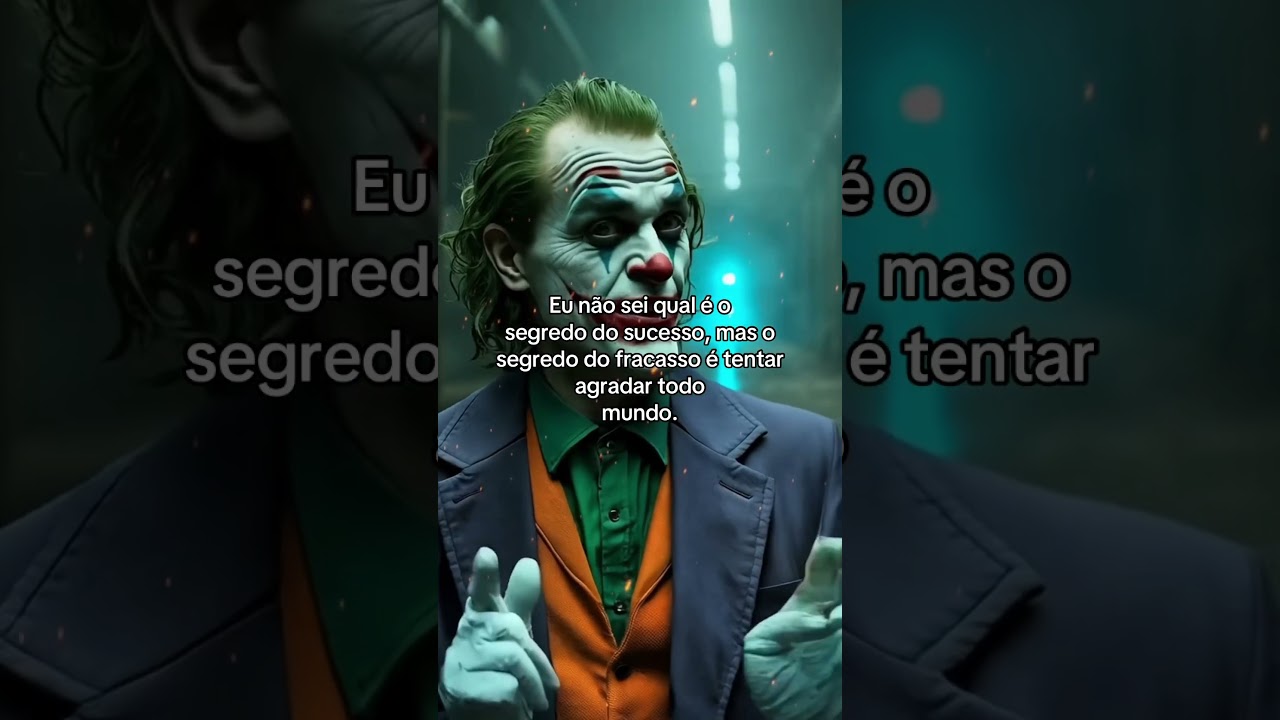 #frases #frasemotivacao #reflexão #coringa #frase