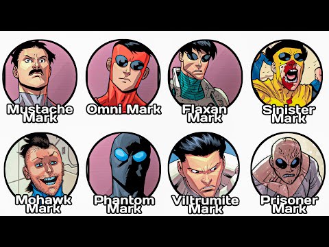 Every Mark Variant In The Invincible War Explained
