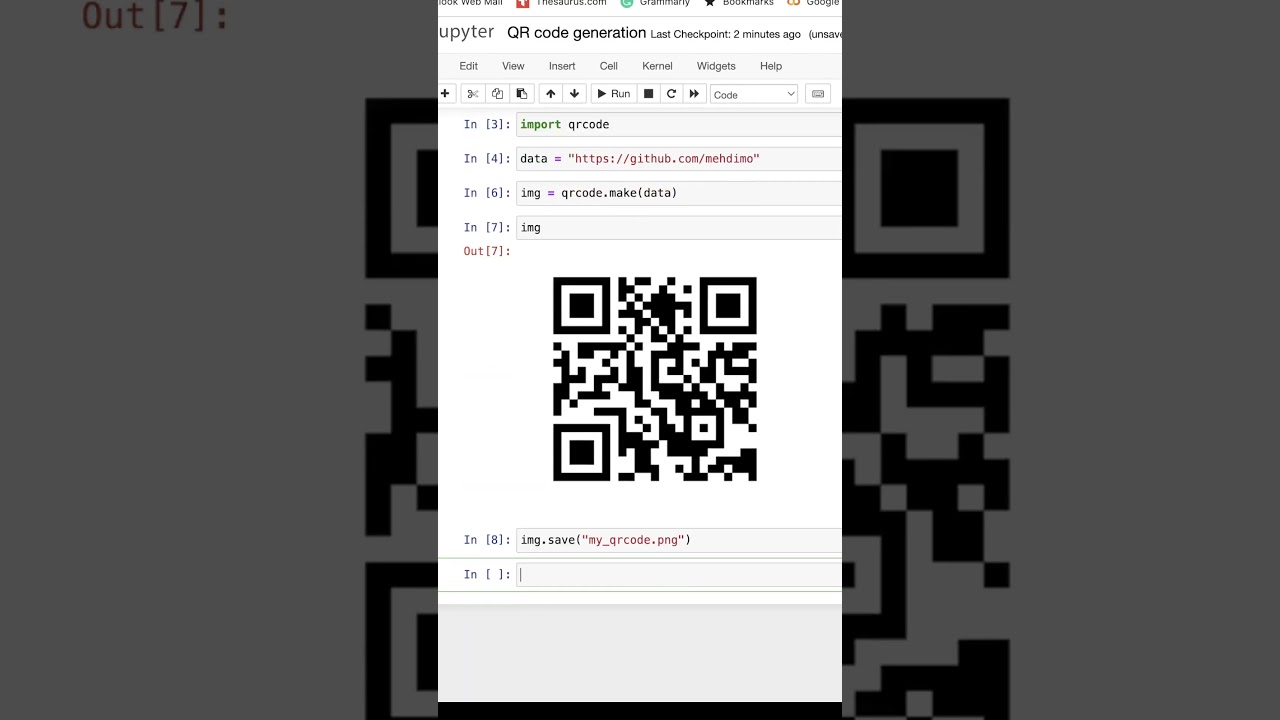 QR code generate in Python