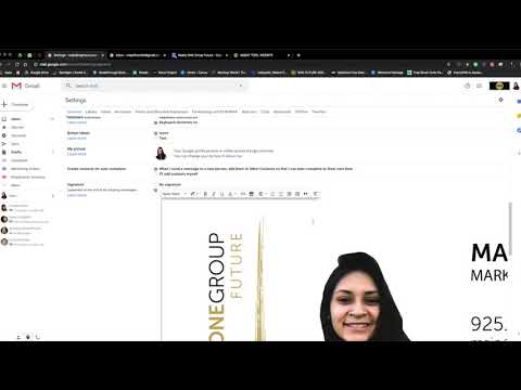 Email Sig Tutorial Gmail