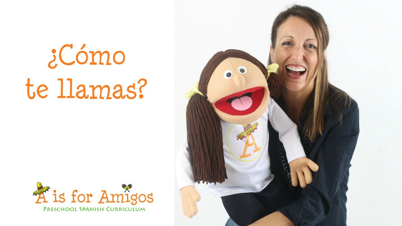 ¿Cómo te llamas? Spanish lesson for children