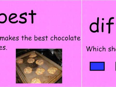 Second Grade Sight Words List 2