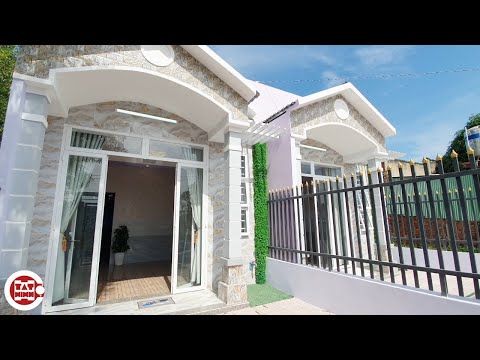 Ngôi nhà "độc lạ Tây Ninh" nhưng mà đẹp 3 phòng ngủ 2 toilet sân ô tô ở gần BV Hòa Thành Tây Ninh