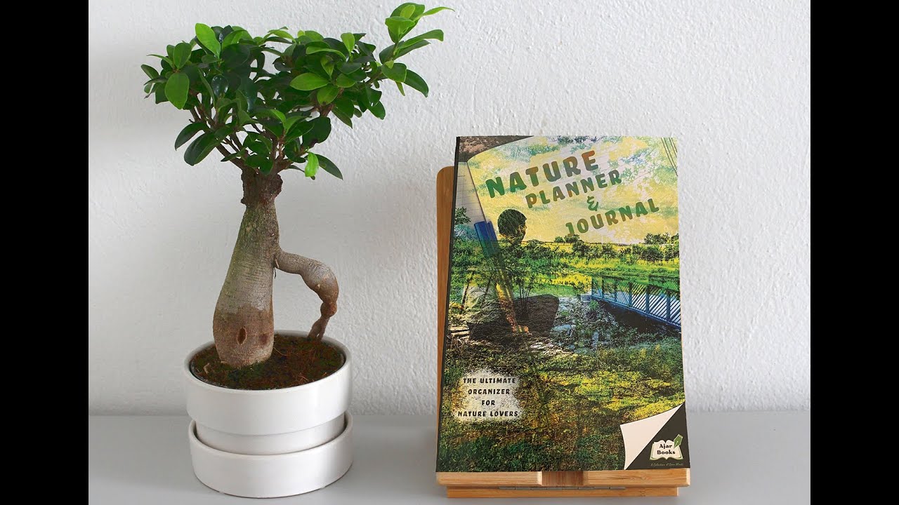 Nature Planner & Journal Flip-Through, Document the outdoors, Daily organizer, Draw the Environment