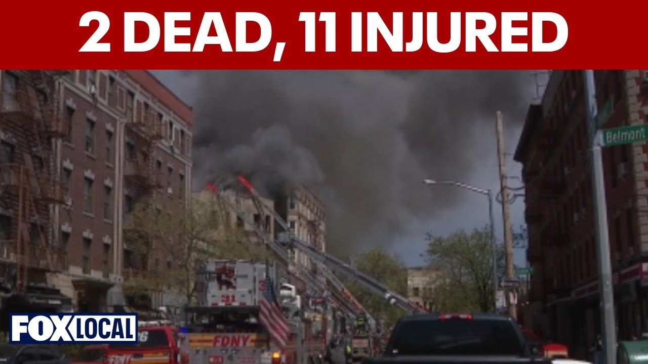 Bronx mixed-use building fire leaves 2 dead, 11 injured