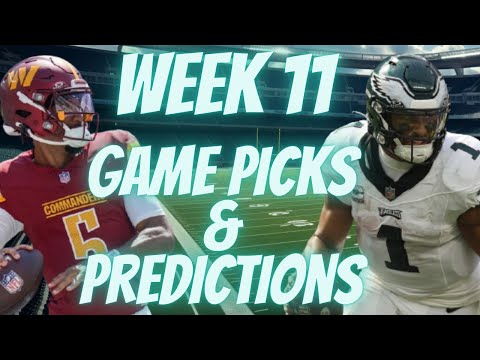 NFL Week 11 Predictions and Picks 2024: ESPN Pick'em Week 11