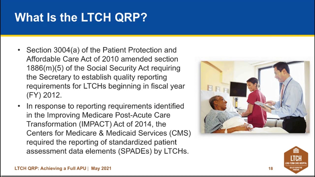 LTCH QRP: Achieving a Full APU Webinar