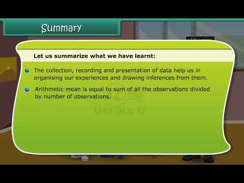Ch 1 - Collection, Organisation and Presentation of Data | Summary