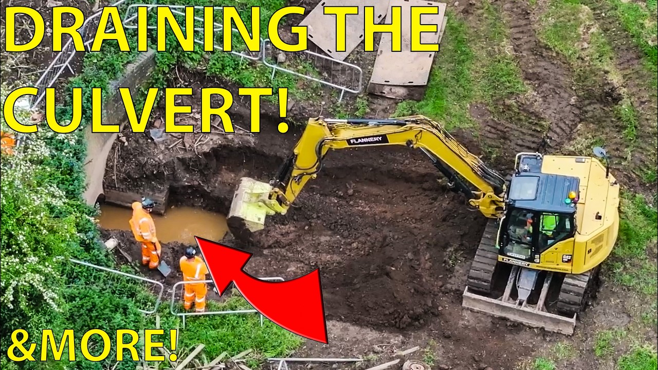 Whitchurch Canal Breach Update, Culvert Draining? & More! (5thMay)