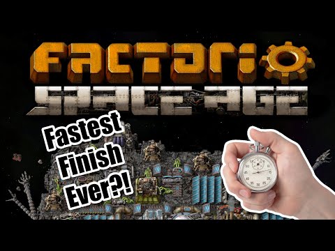 Factorio Space Age World Record