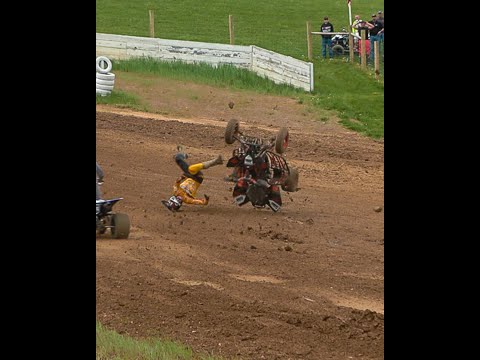 Hardest ATV Crash of the YEAR? #ATVMX #motocross