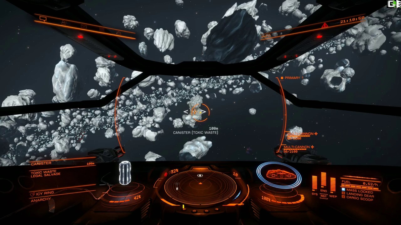 Elite Dangerous - Ingame Tutorial - Target Practice