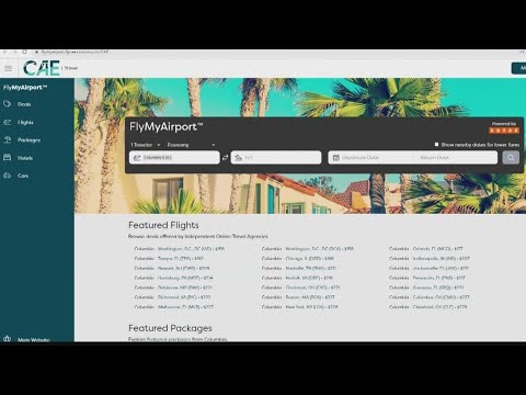 Columbia Metropolitan Airport adds online booking portal