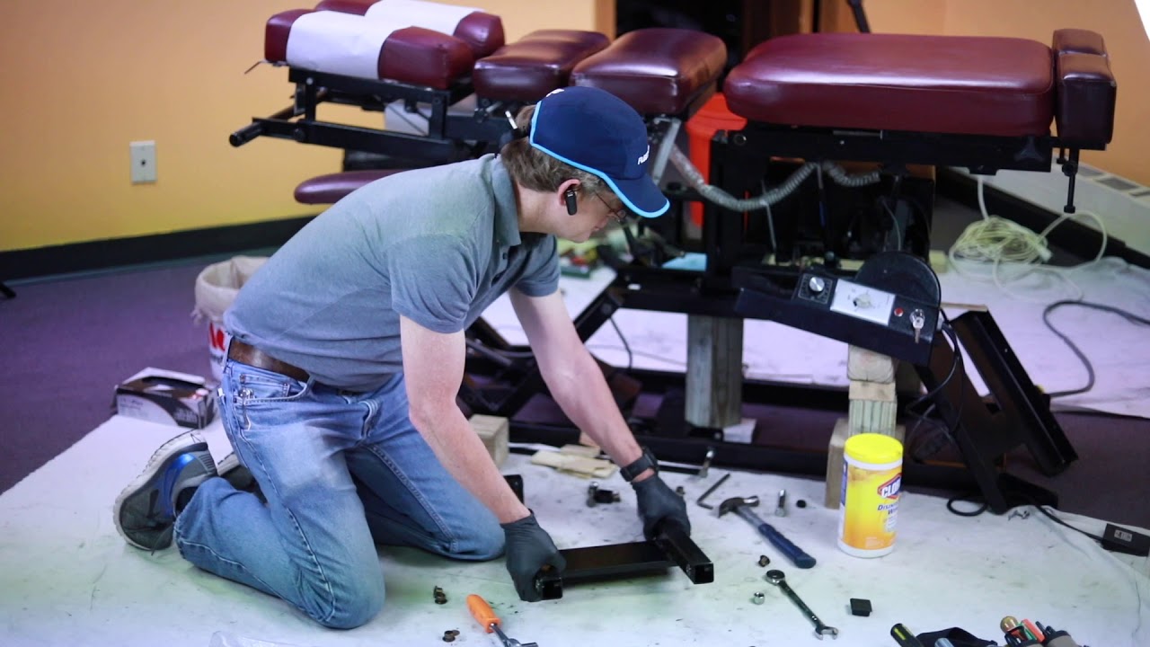 Chiropractic Table Repair And Maintenance - Portland, Maine. U.S.A - (207) 838-9775