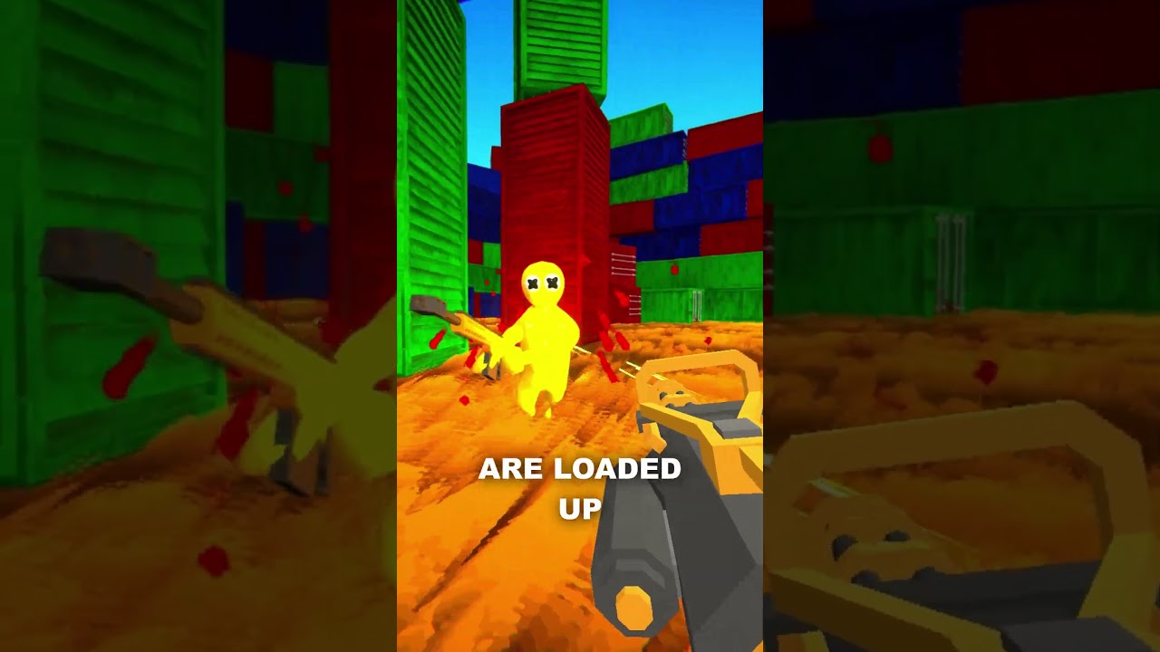 I'm making a multiplayer physics-based FPS Game #devlog #gamedev #gaming #gameplayshorts #games