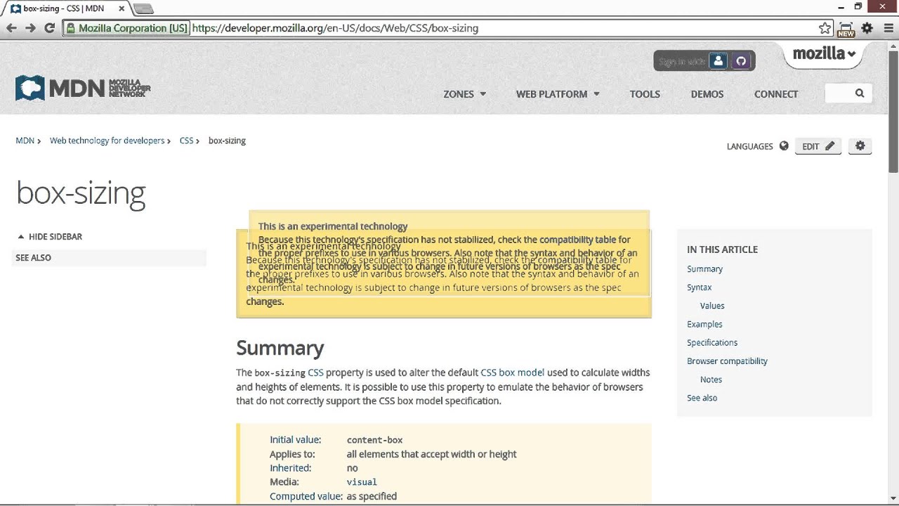 CSS: el modelo de caja (2)